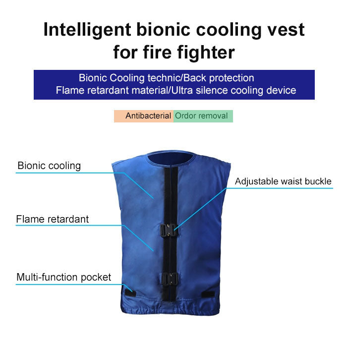 Intelligent Bionic Cooling Vest for Fire Fighter – HDX International